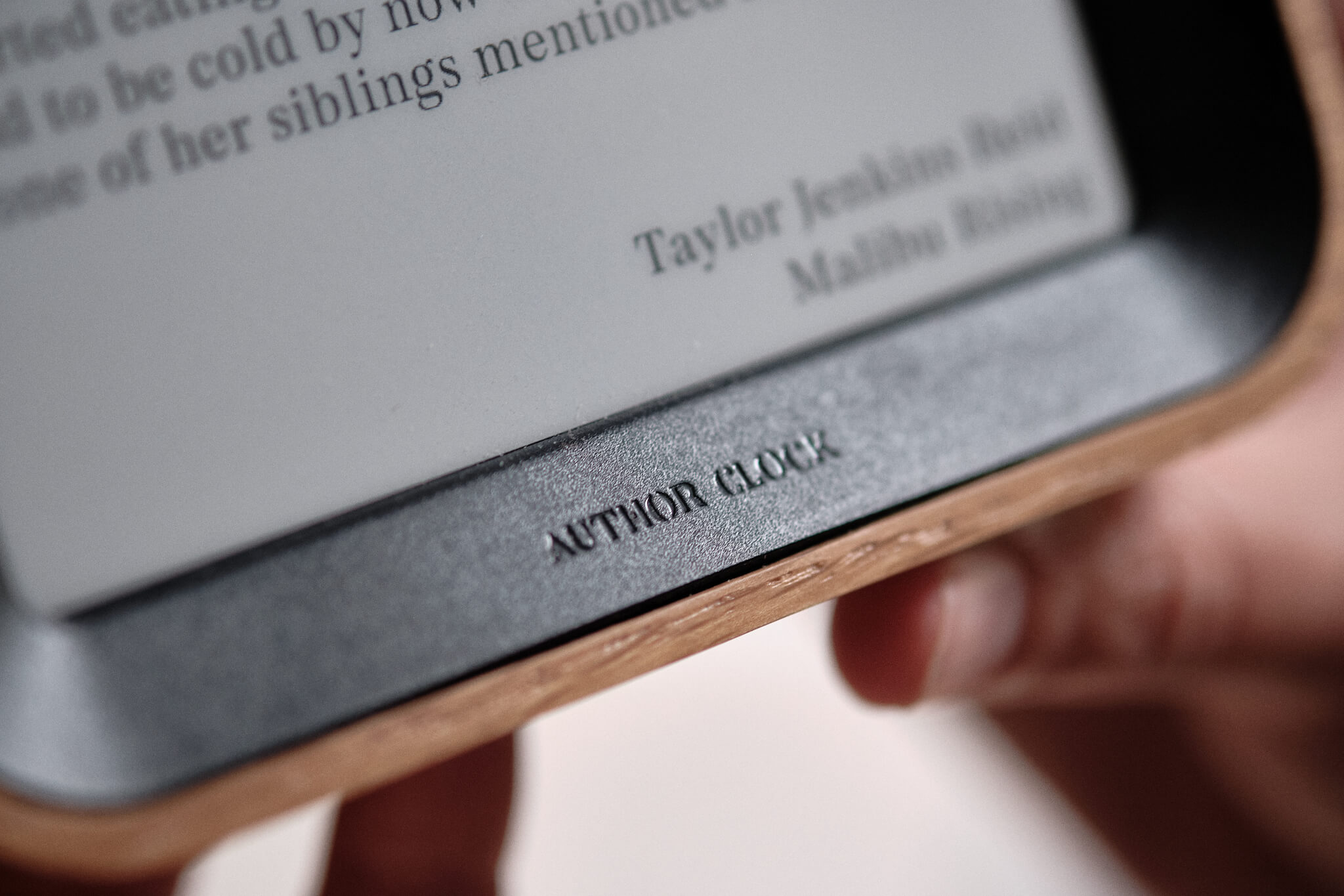 Author Clock Review — A Fresh Way to Display Time — minimalgoods